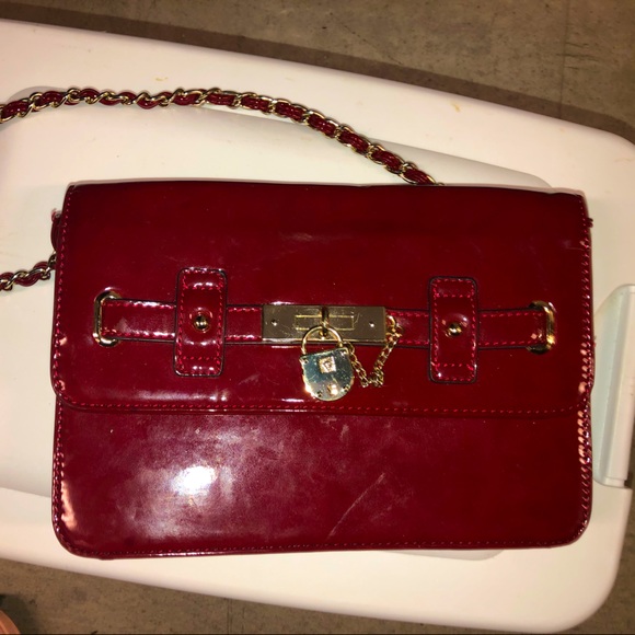 Anne Klein | Bags | Cherry Red Patent Leather Anne Klein | Poshmark